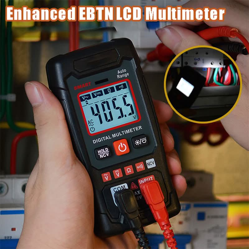 🔧⚡️ Slimme Anti-Brand Multimeter! Automatisch bereik van 4000 getallen ...